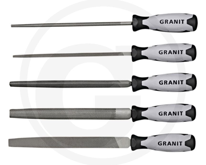 Granit Black Edition Werkstattfeilen-Satz, 5-teilig – Multiflextools